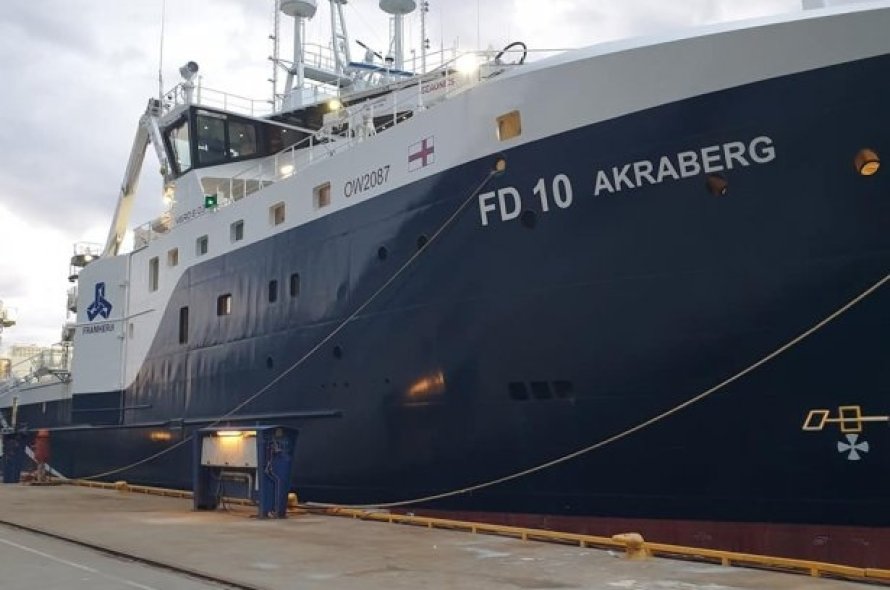 jn.fo | Akraberg kemur heim úr Barentshavinum