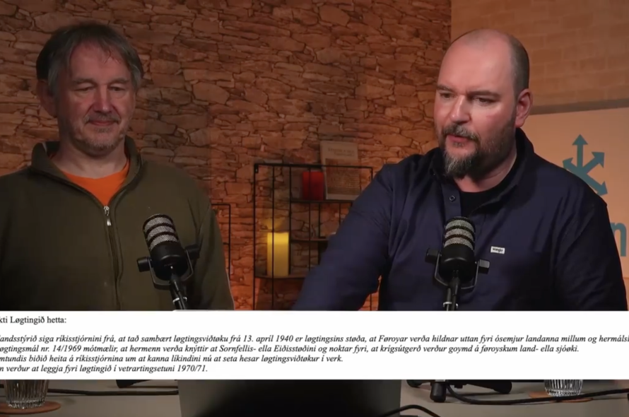 Hinvegin | Videoklipp: Hvat er hent við Tjóðveldinum?