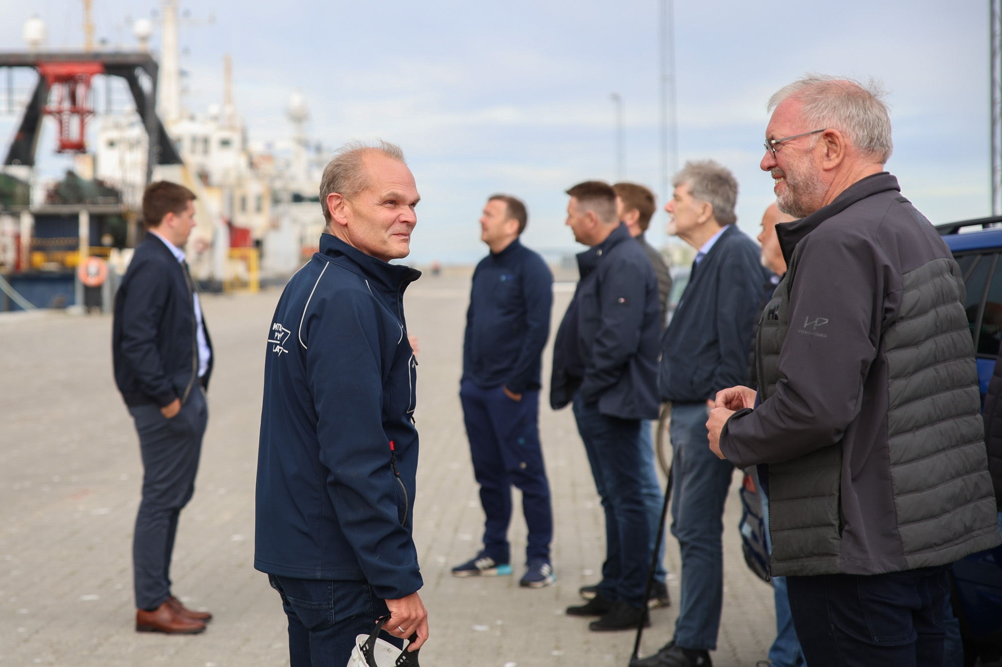 Fiskur.fo | Myndir: Nýbygningurin hjá Varðanum komin til Skagen