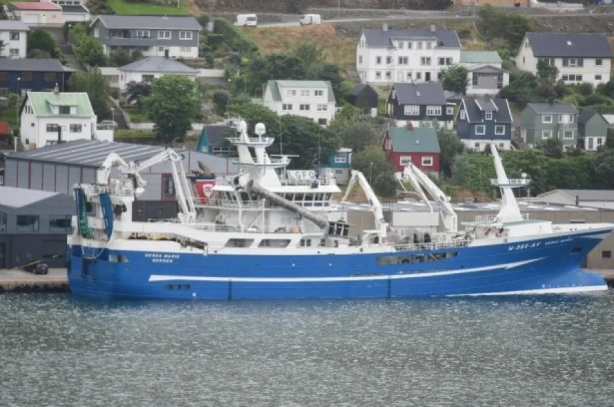 jn.fo | Gerda Maria landaði til Pelagos í gjár